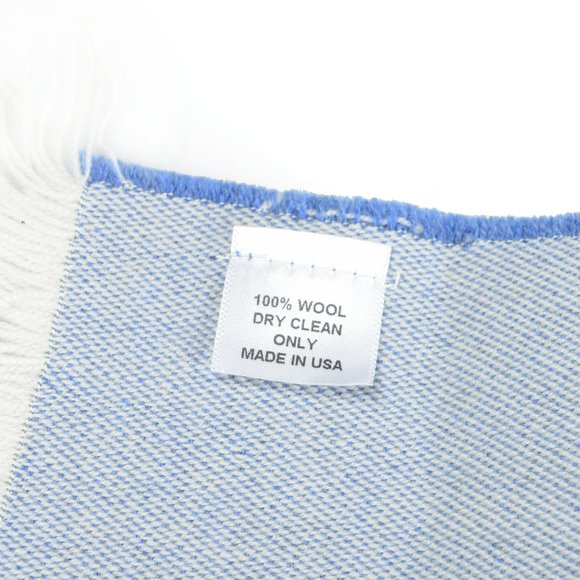 SFERRA | Accessories | Sferra Unisex Blue 0 Wool Scarf | Poshmark